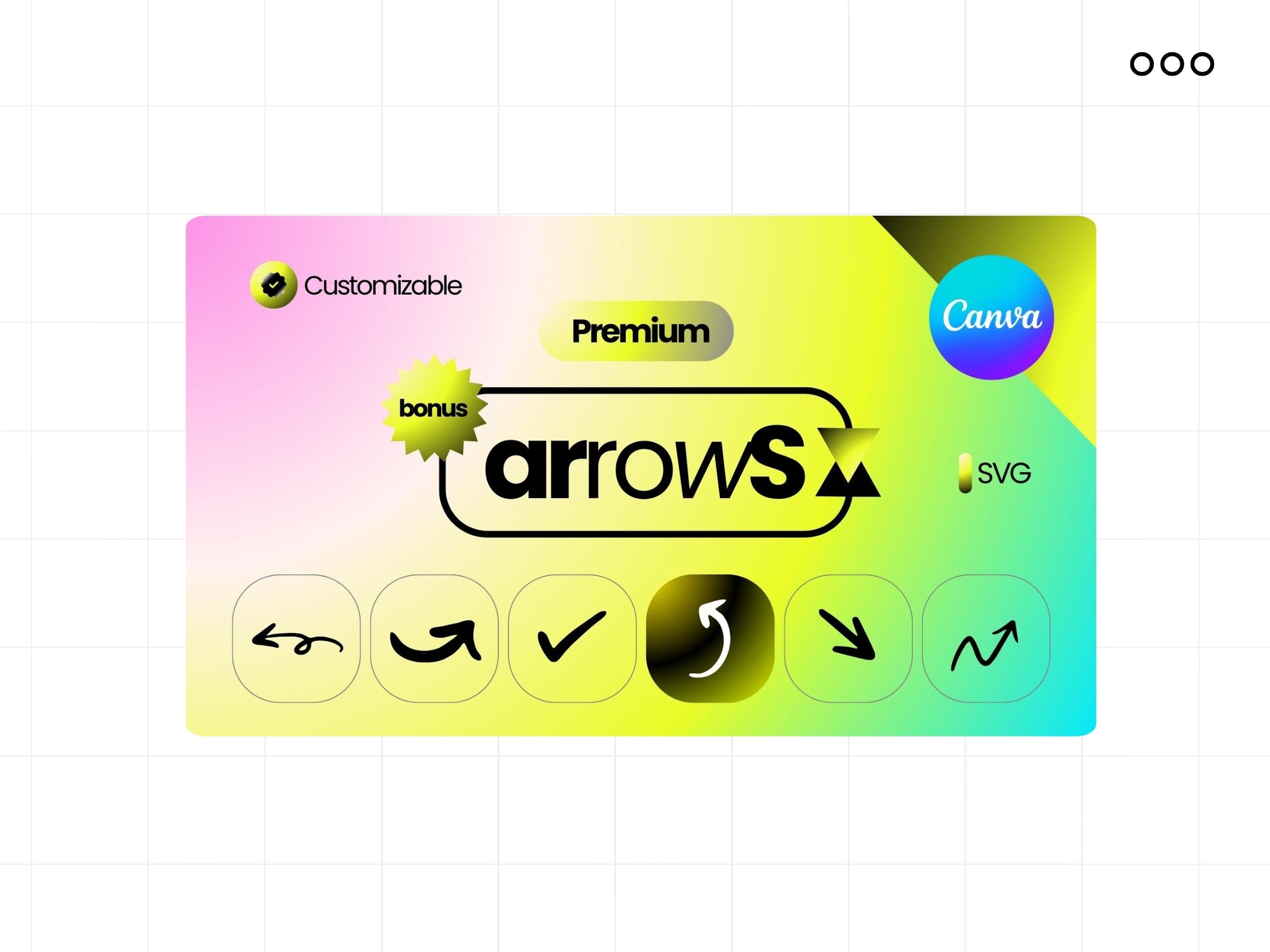 Minimalist, Style Cursors, Canva Templates, Colorful Cursors for Canva ...