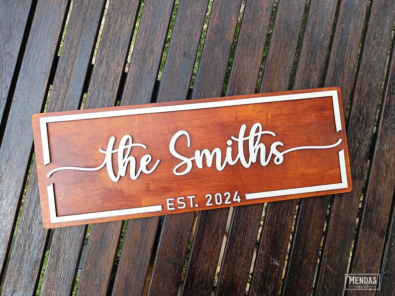 Custom Family Sign, Personalized Family Sign, Last Name Sign, Custom ...