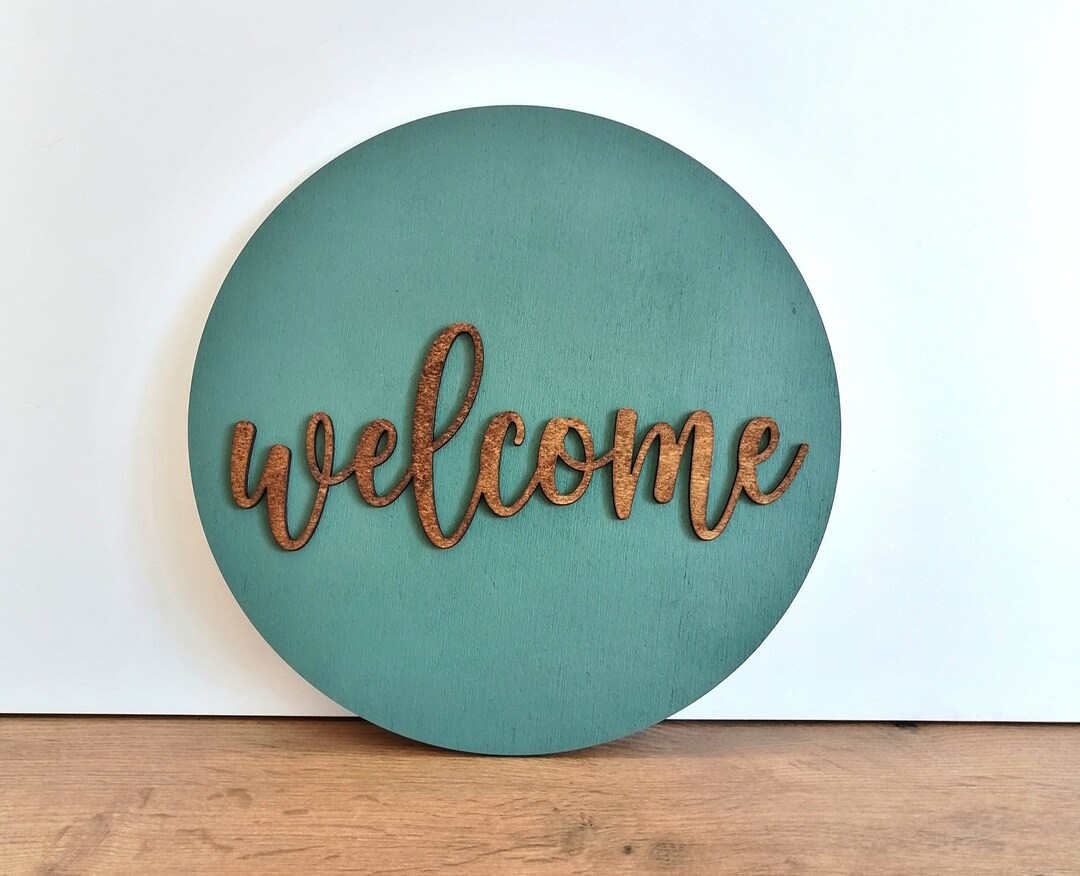 Custom Wood Sign | Welcome Sign | Home Wall Decor | Door Sign | Custom ...