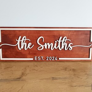 Custom Family Sign, Personalized Family Sign, Last Name Sign, Custom ...