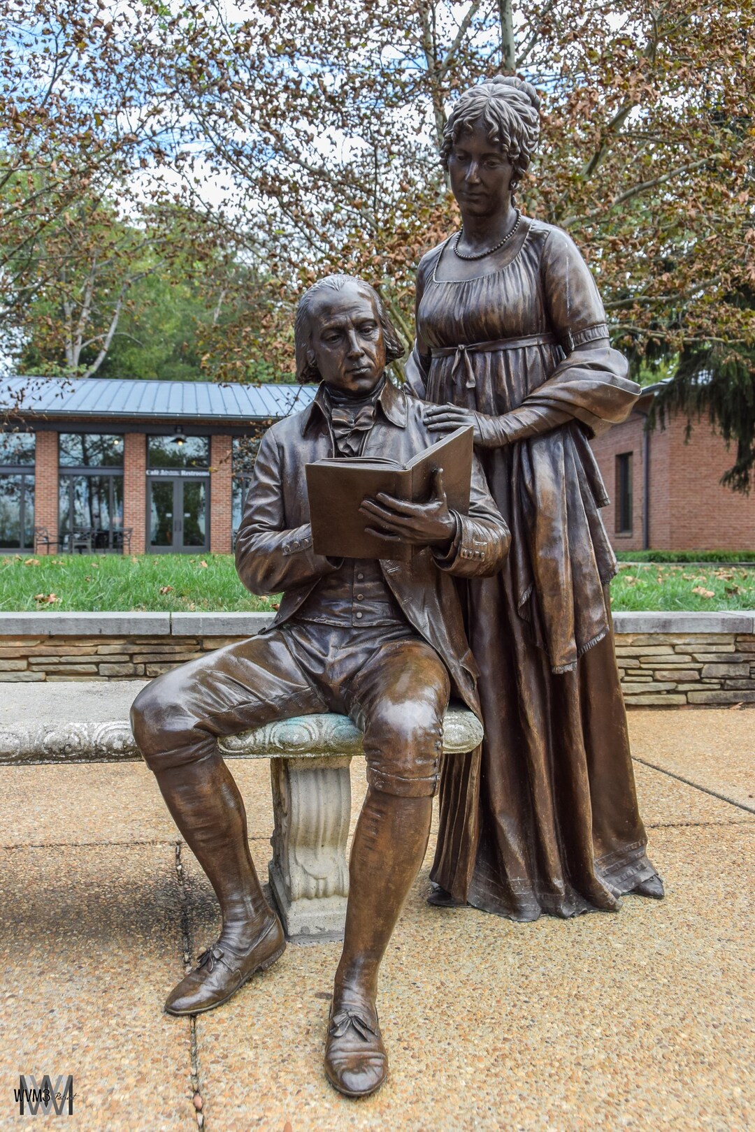 James and Dolly Madison Statues Photo - Etsy