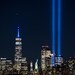 Tribute in Lights With Freedom Tower and Statue of Liberty Photo - Etsy