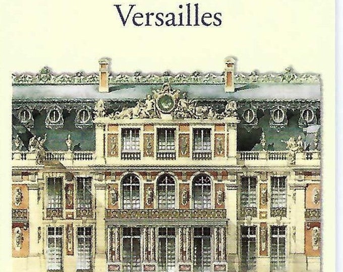 Versailles French Memory Card for Your Travel Journal, Junk Journal ...