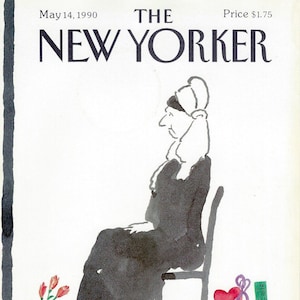 New Yorker Magazine Cover May 14, 1990 Whistler's Mother, Mother's Day ...
