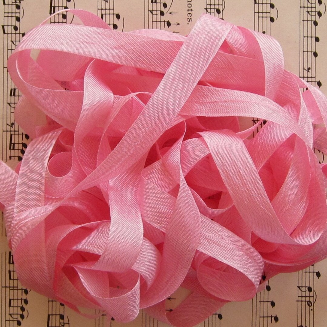 Pretty in Pink Seam Binding Silky Rayon Seam Binding Ribbon - 9 Yards ...