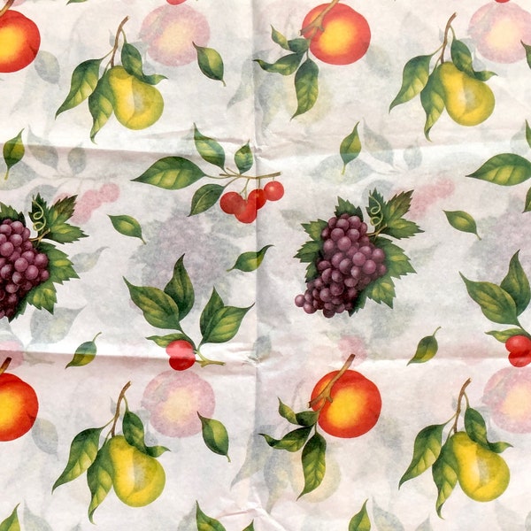 Fruit Tissue Paper - Etsy