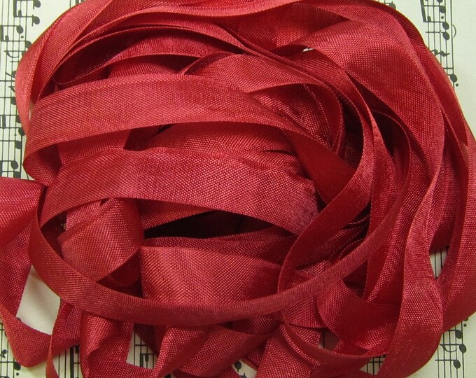 Tuscan Red Seam Binding Silky Rayon Seam Binding Ribbon - 9 Yards PSS ...