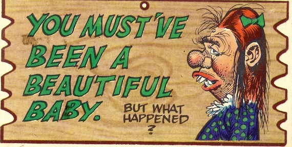 Wacky Plak Collectable Vintage Postcard 57 you | Etsy