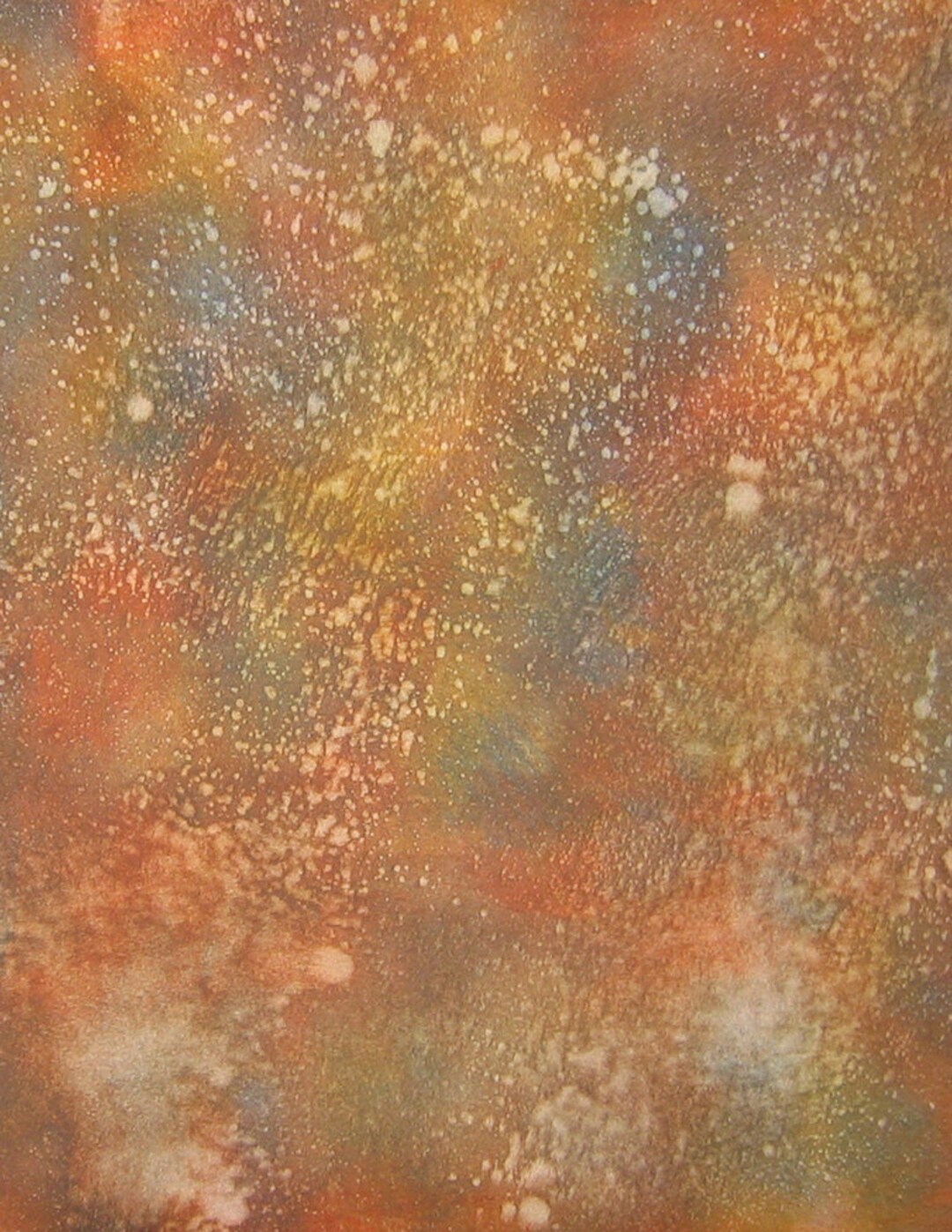 Digital Rust, Blue & Orange Collage Instant Download Background Page ...