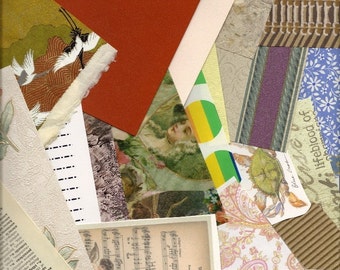 Paper Scrap for Craft Projects Random Swatch Collection of - Etsy