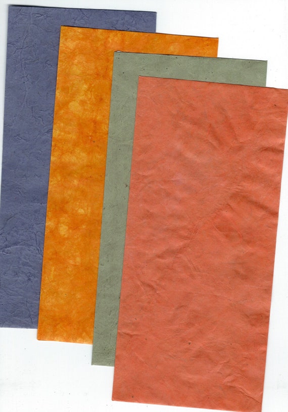 Handmade Paper Envelopes Large Size Handmade Envelope Set | Etsy