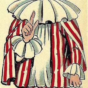 Italian Commedia Dell'arte Cartoon Characters Print to Frame or in ...