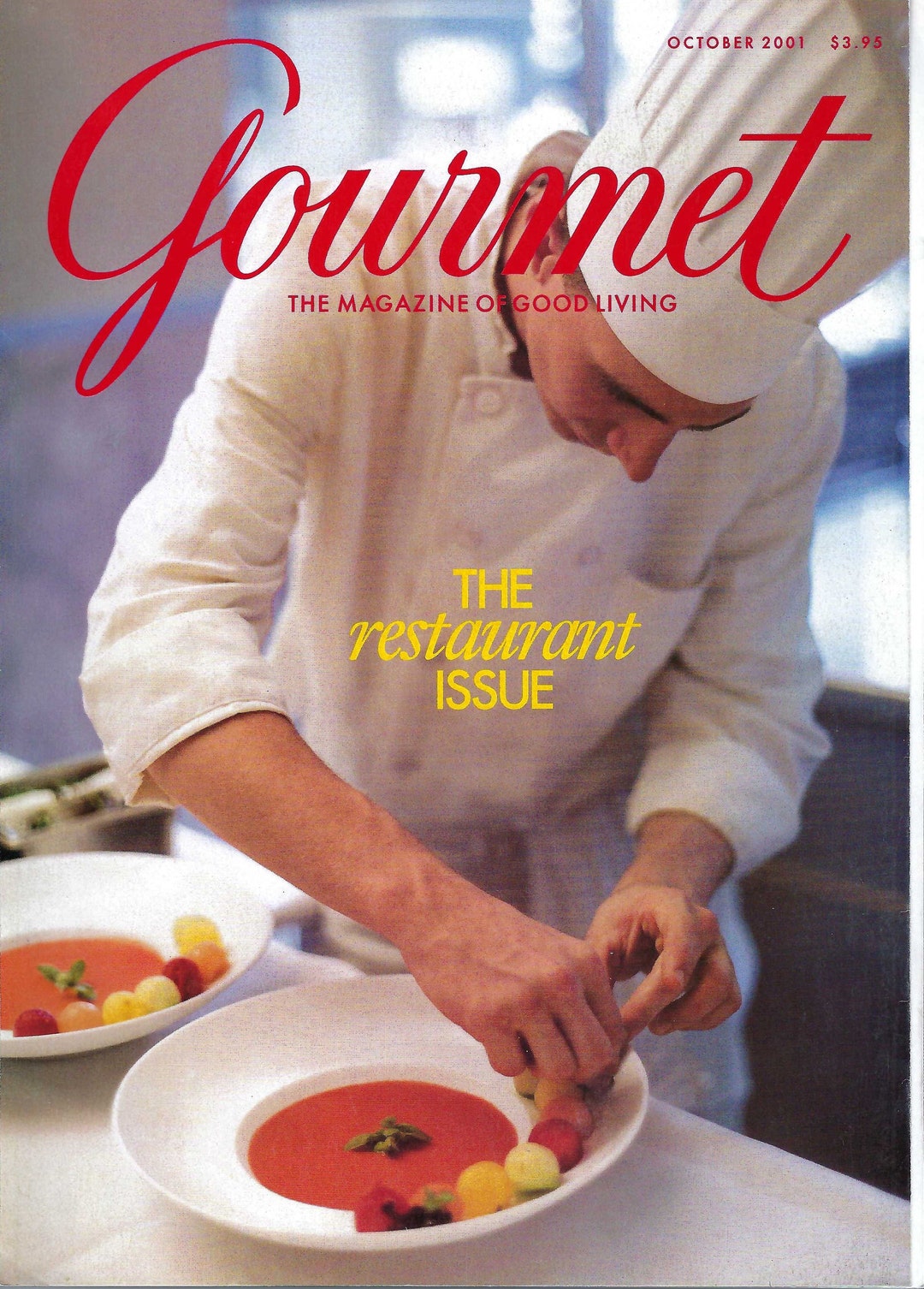 Vintage Gourmet Magazine - October 2001 the Magazine of Good Living PSS ...