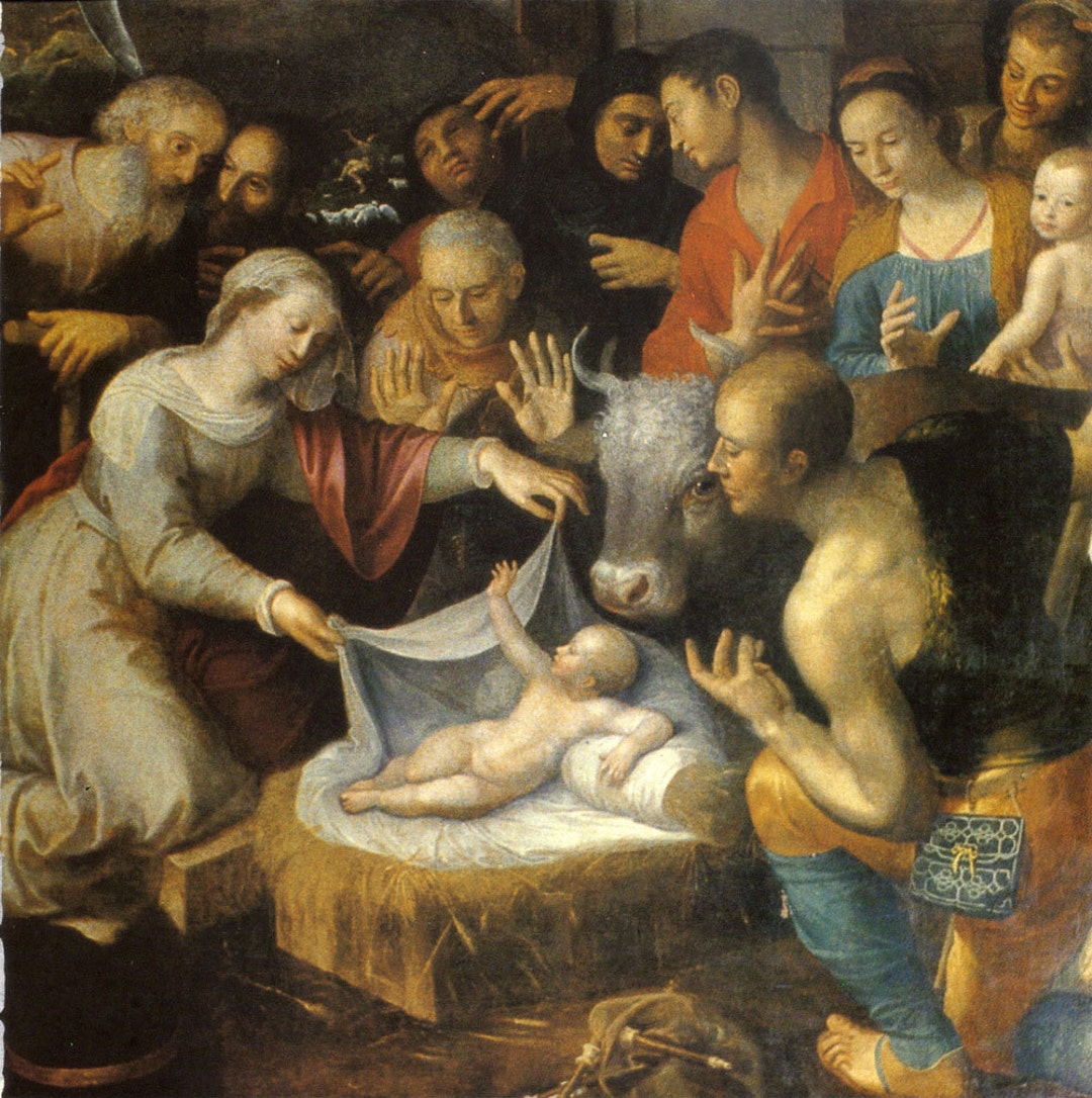 Religious Art the Nativity by Franken to Frame or for Paper Arts PSS ...