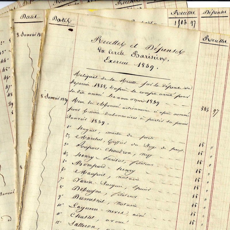 French Script Paper - Etsy