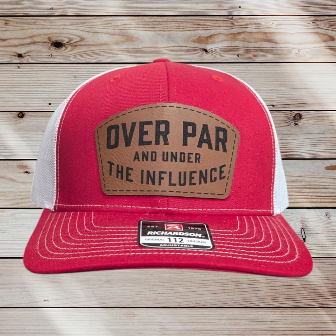 Over Par Under the Influence Richardson 112 Golf Hat - Etsy