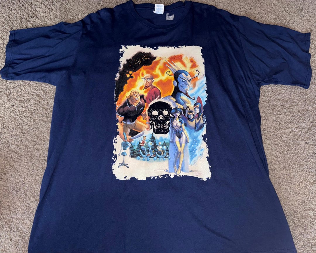 The Venture Brothers Animated Series Dark Blue Tshirt Size 2XL - Etsy