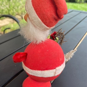 Vintage 40s Santa Claus Bobble Head Candy Container Christmas Figure ...