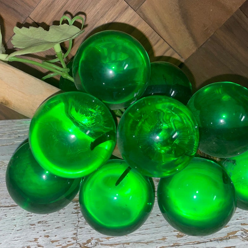 Lucite Grape Cluster - Etsy