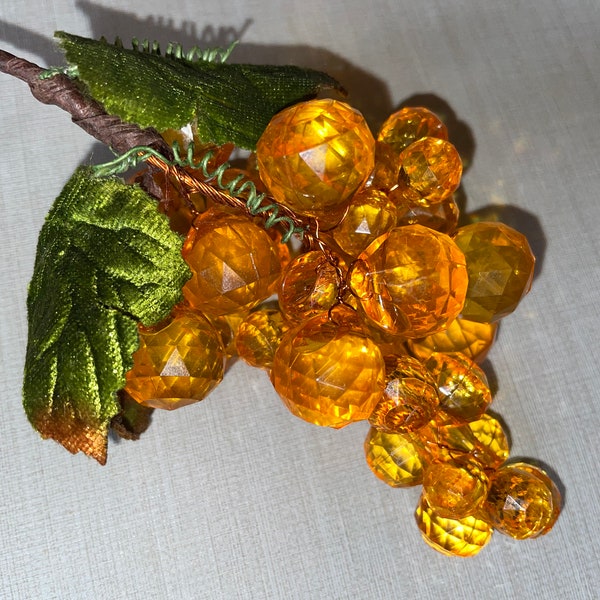 Lucite Grape Cluster - Etsy