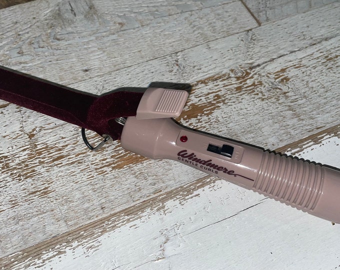 Vintage 80s Windmere Gentle Curls Velvet Curling Iron - Etsy