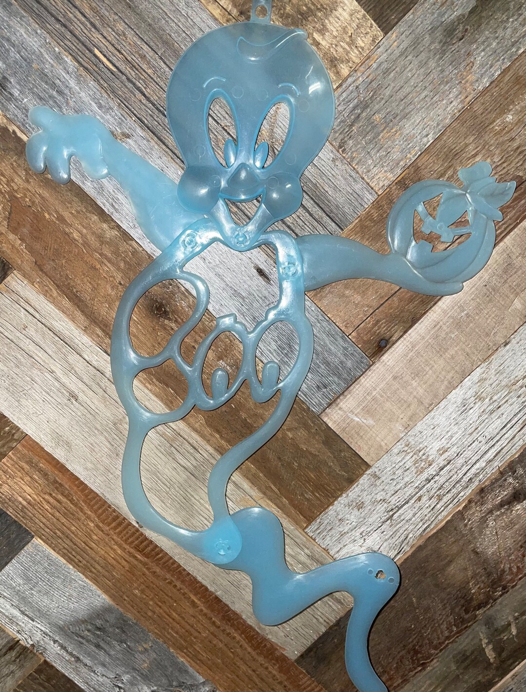 Vintage 90s Blue Hinged Casper the Friendly Ghost Halloween - Etsy