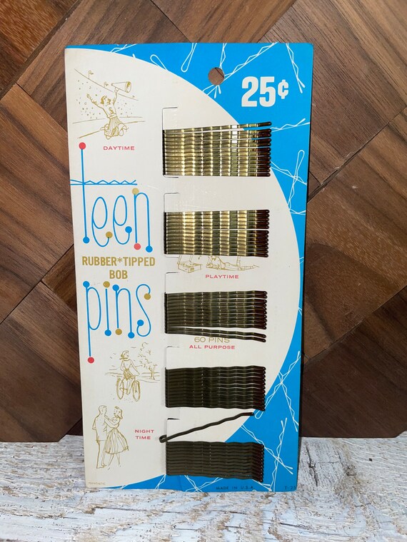 vintage bobby pins teen - Gem