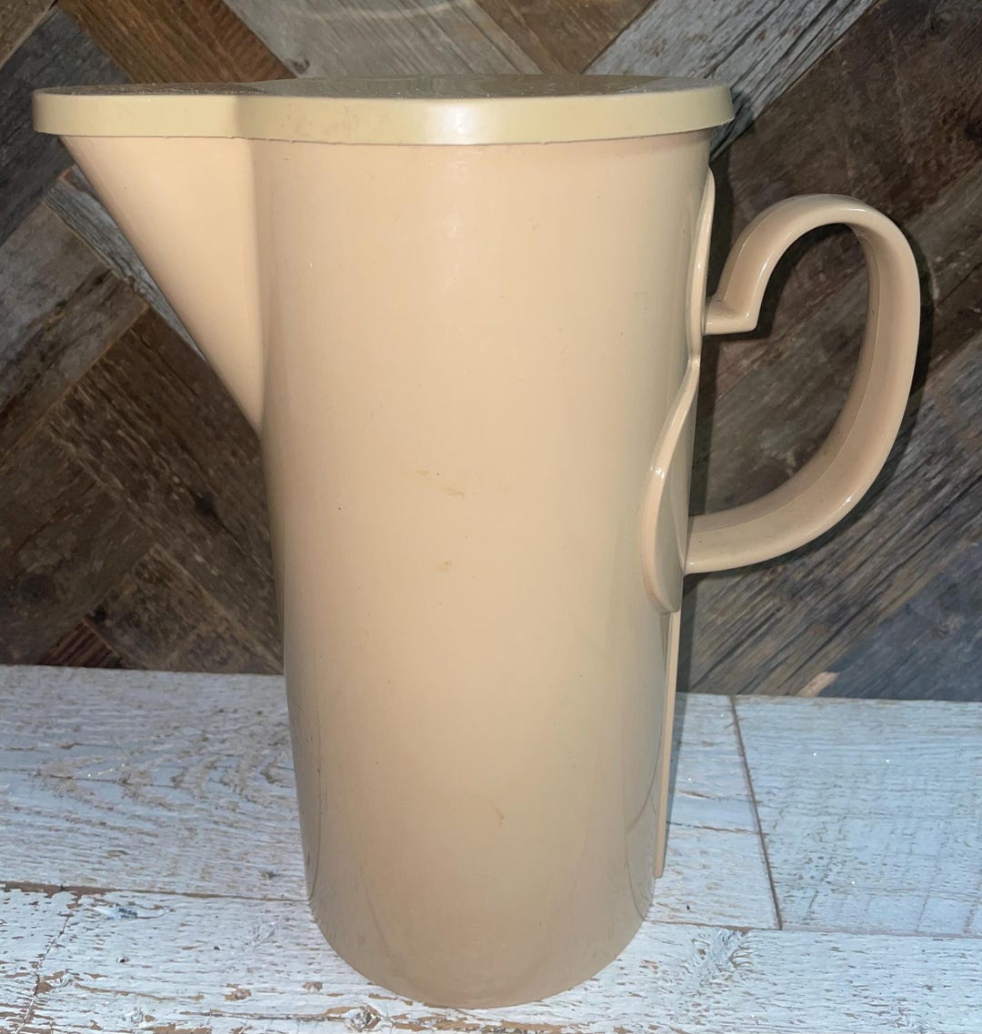 Vintage Mid Century Tan Melamine Pitcher Dansk Gourmet Designs Denmark ...