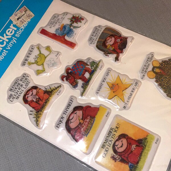 Puffy Stickers - Etsy