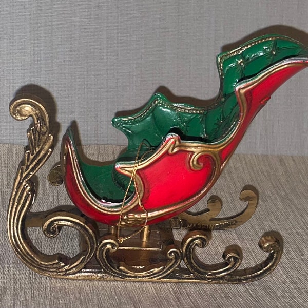 Plastic Santa Sleigh - Etsy