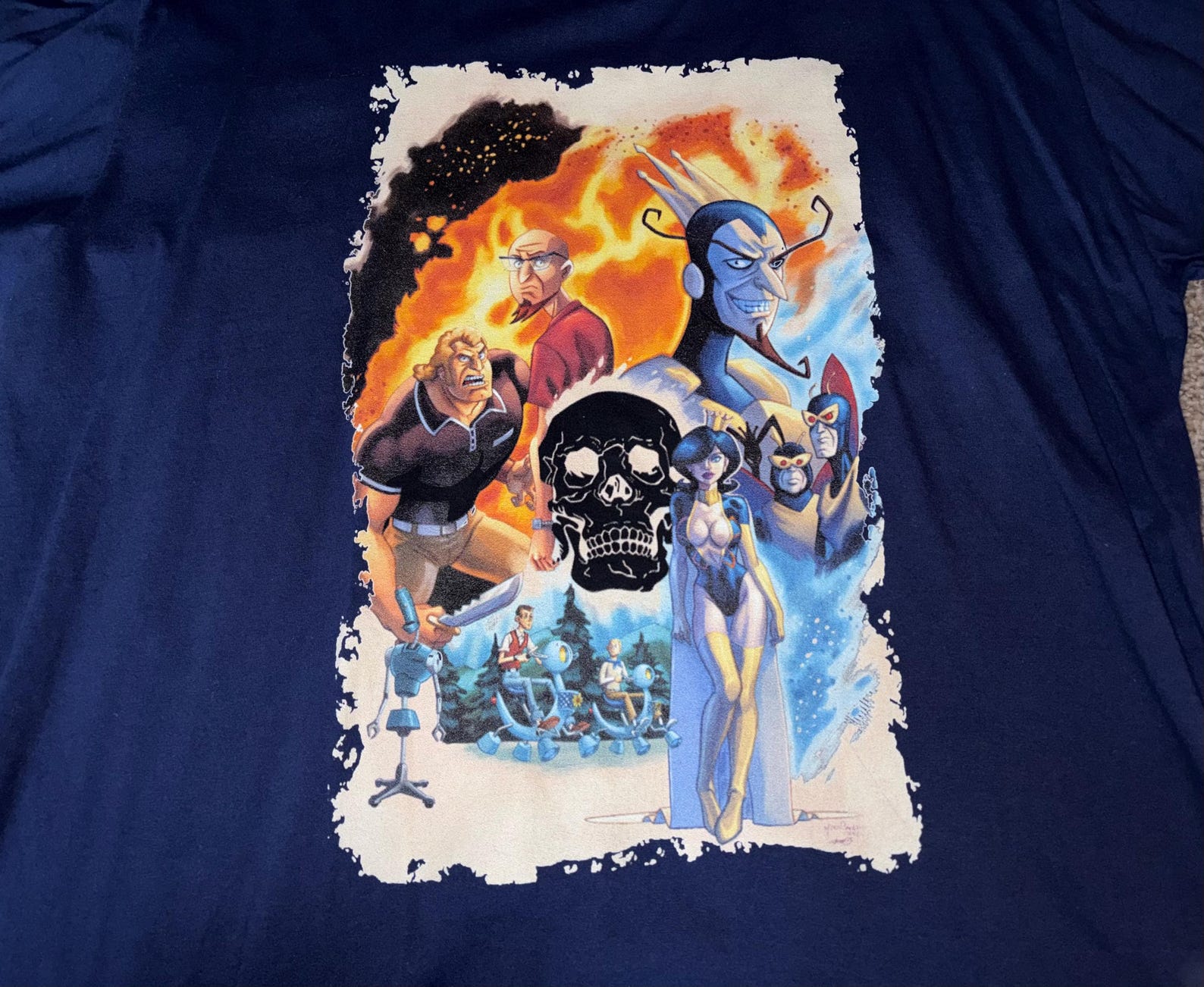The Venture Brothers Animated Series Dark Blue Tshirt Size 2XL - Etsy