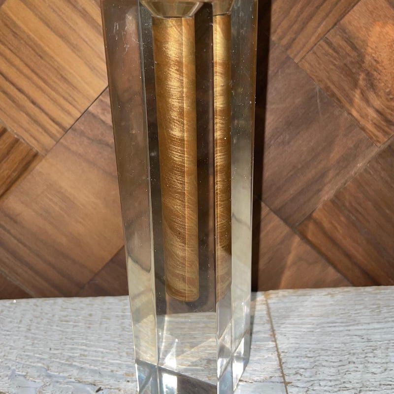 Vase Lucite Vintage - Etsy