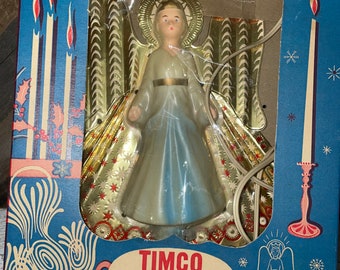 Vintage Halo Christmas Tree Topper 1970s - Etsy