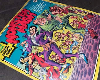 Monster Mash Record - Etsy