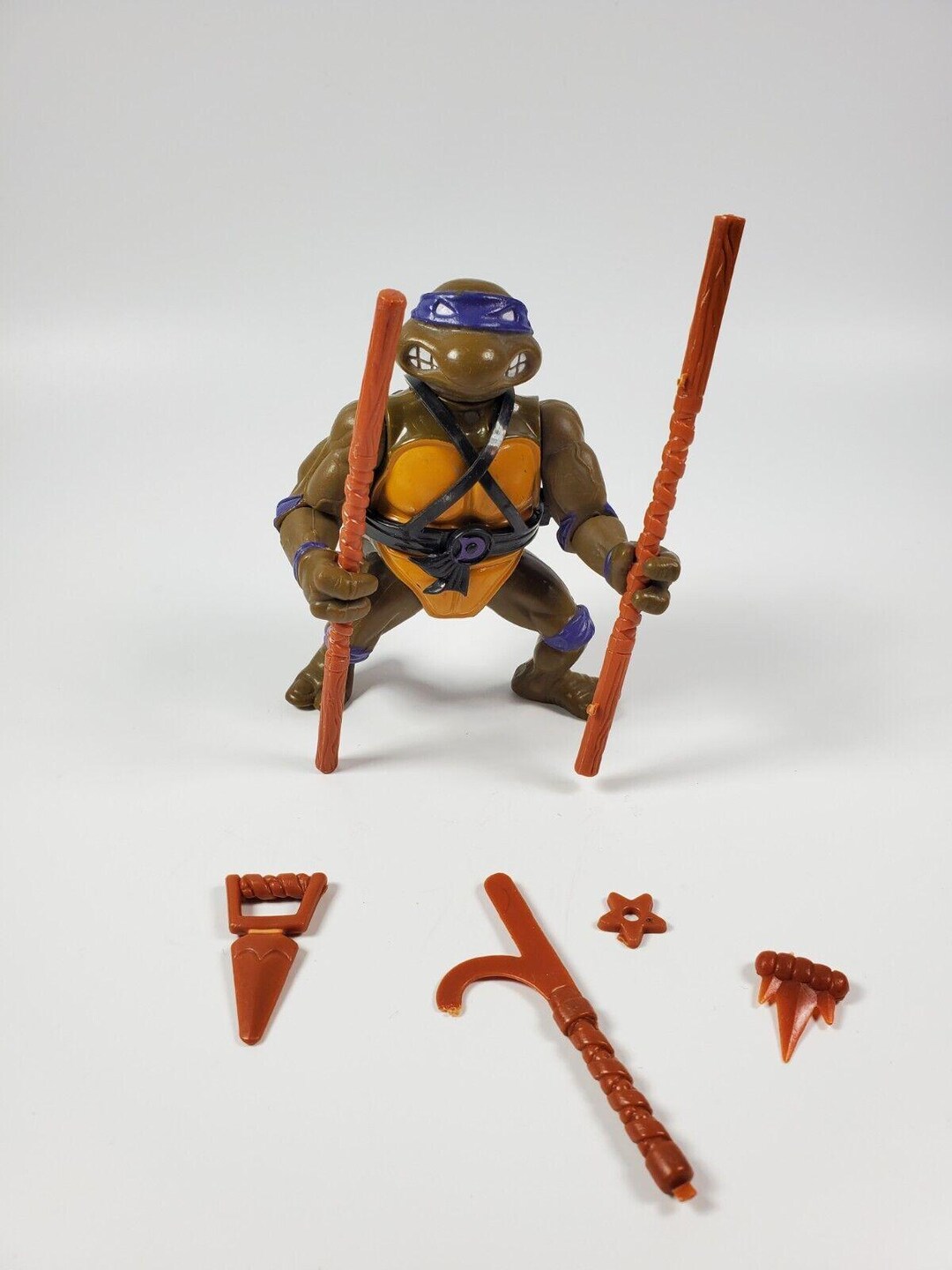 Vintage TMNT Teenage Mutant Ninja Turtles Hard Head DONATELLO Near ...