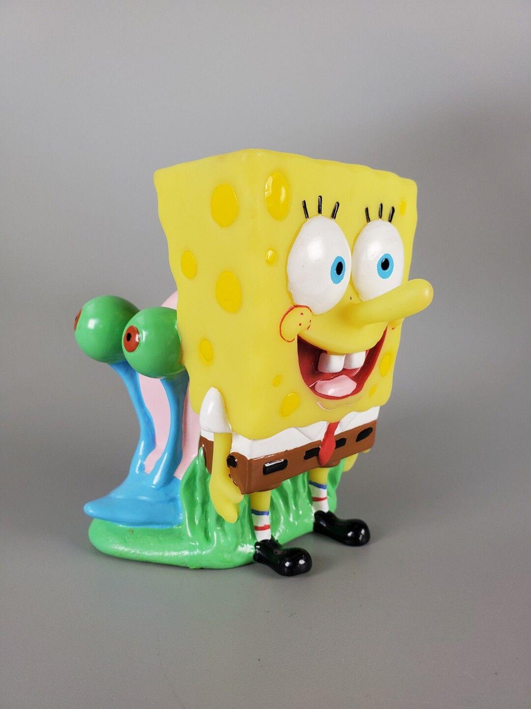 Vintage 2002 Plastic Spongebob Squarepants & Gary the Snail Toothbrush ...
