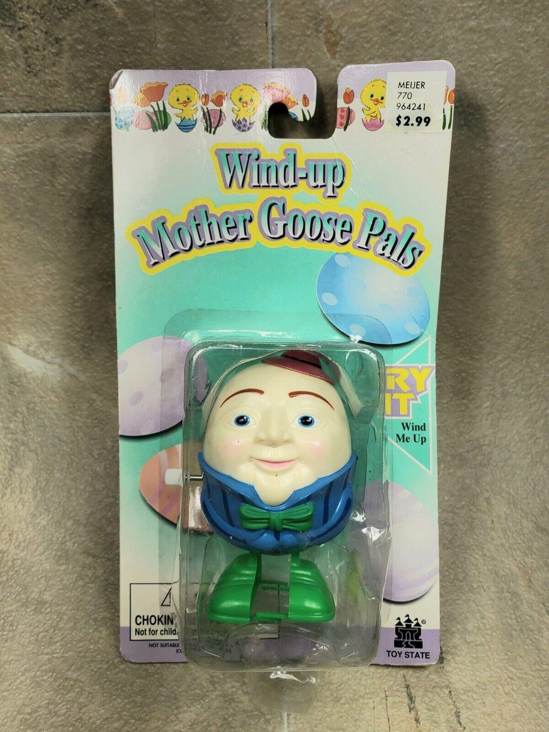 Vintage 1995 New in Box Wind up Humpty Dumpty Toy - Etsy