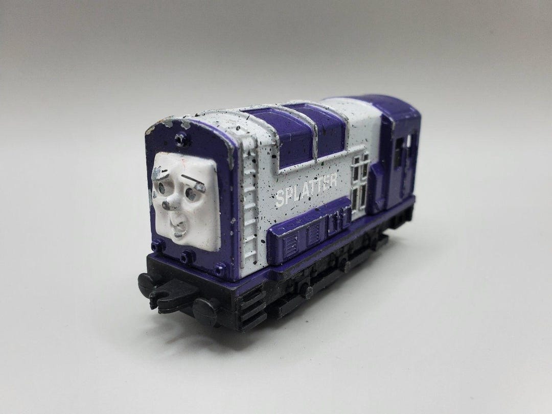Vintage 1989 Ertl Thomas and Friends Splatter Diecast Train - Etsy