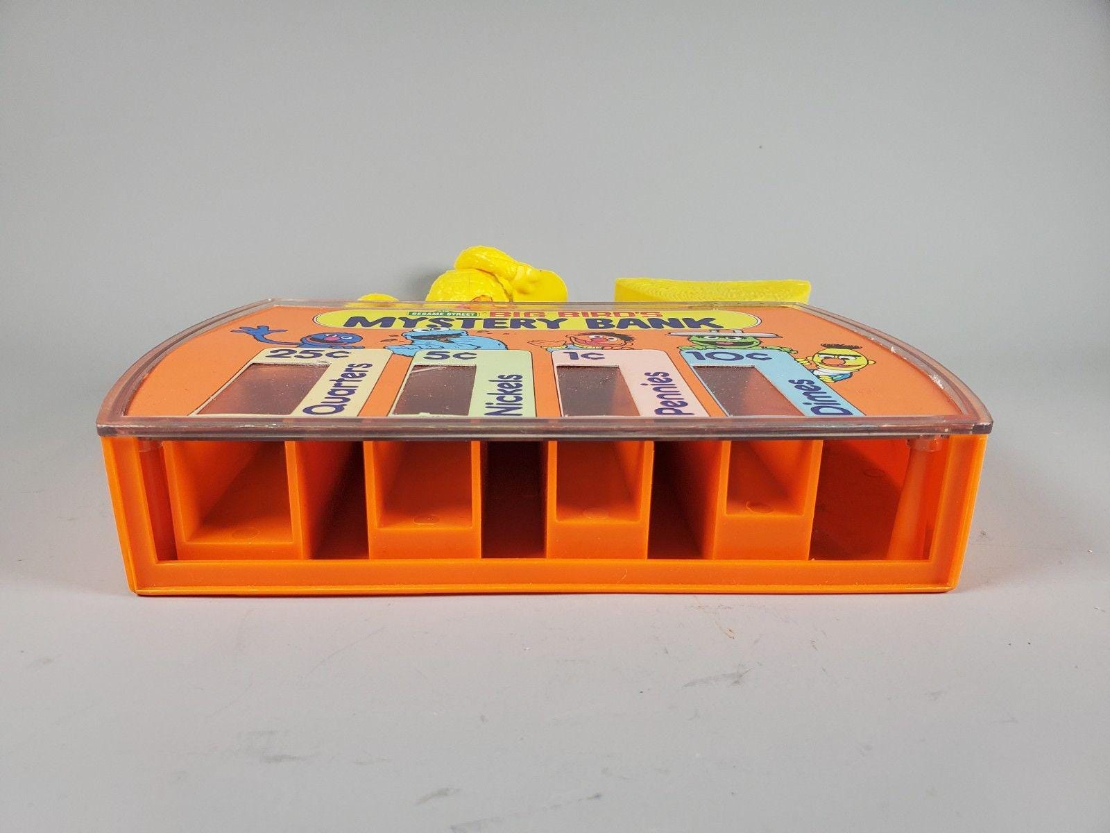 Vintage 1986 Ideal Sesame Street Big Birds Mystery Sorting Bank - Etsy