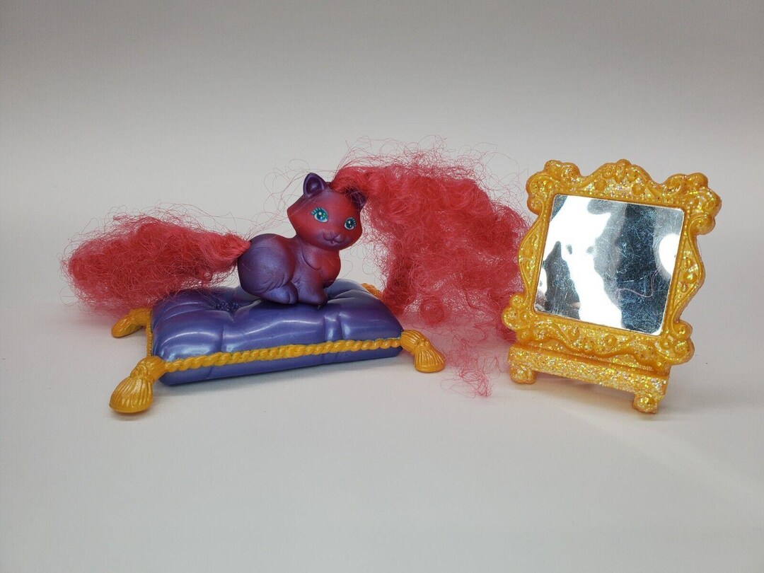 Vintage 1995 Kenner LPS Littlest Pet Shop Dazzling Hair Pet Tickled ...