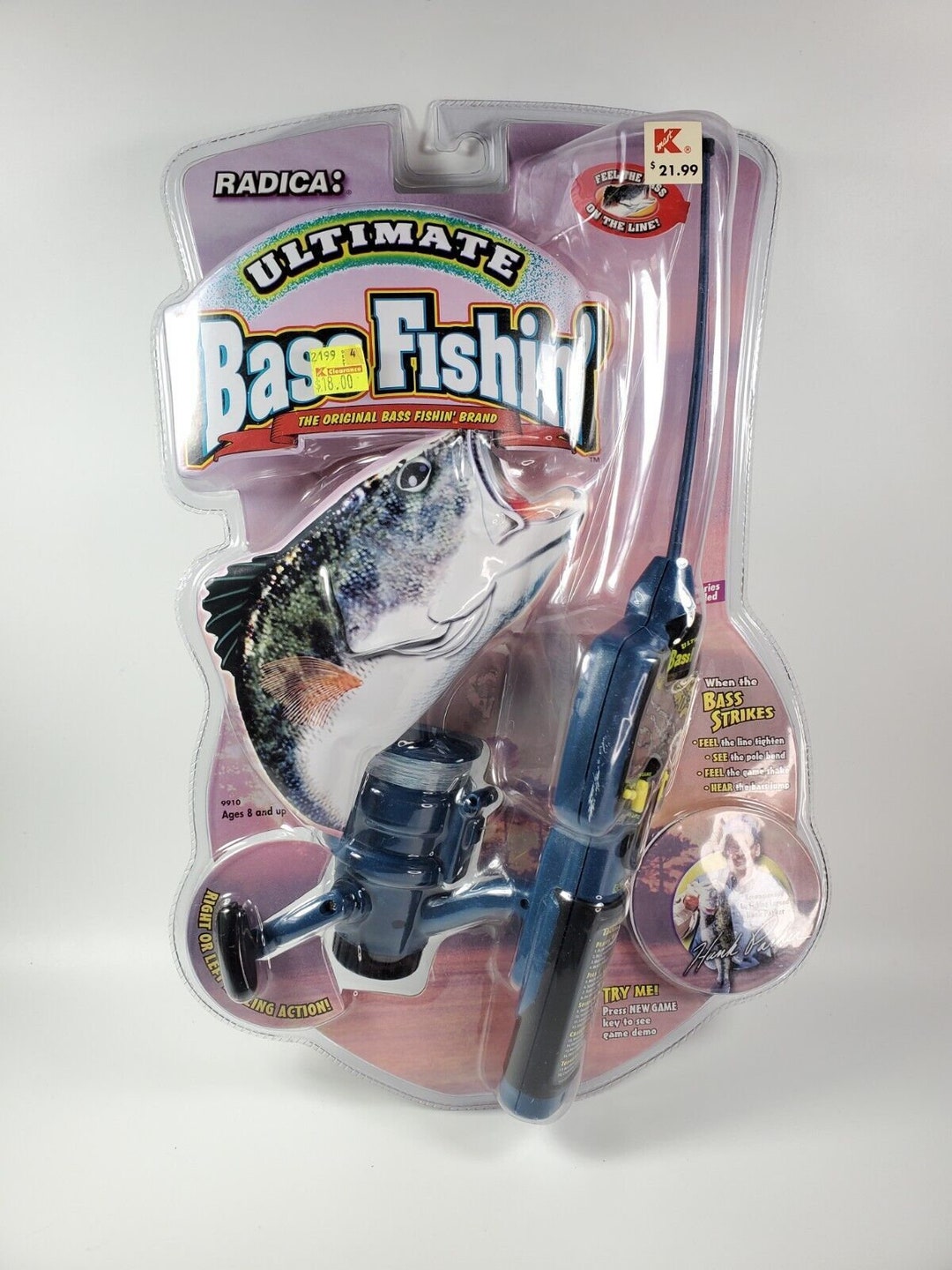 Unopened 1998 Ultimate Bass Fishin' Handheld Electronic Fishing Game Radica 9910 - Etsy