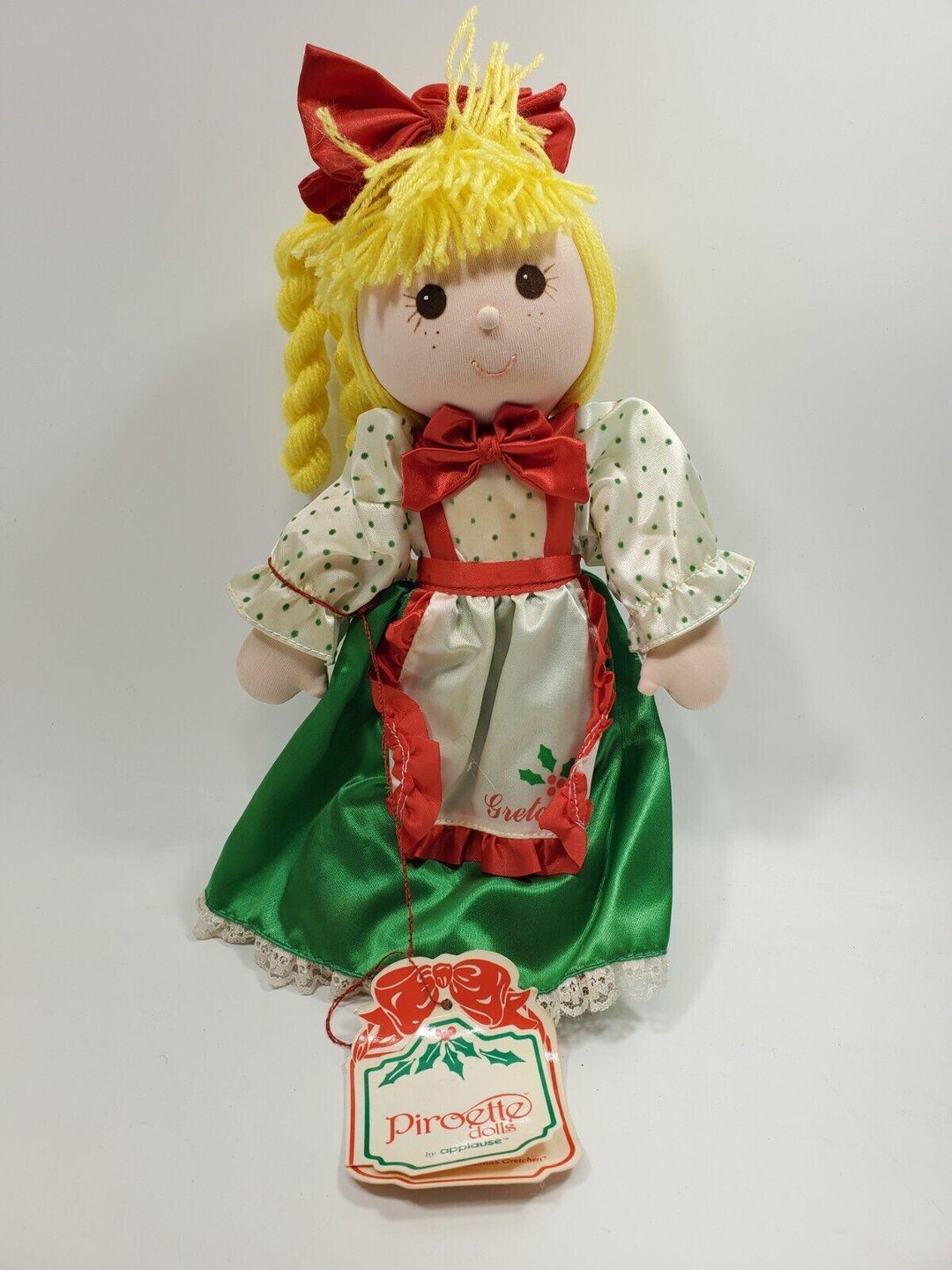 Vintage 1983 Gretchen Piroette by Applause Christmas Doll With Original ...