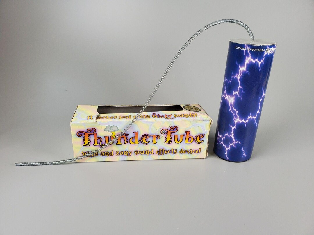 Vintage Remo Thunder Tube Spring Drum With Box - Etsy