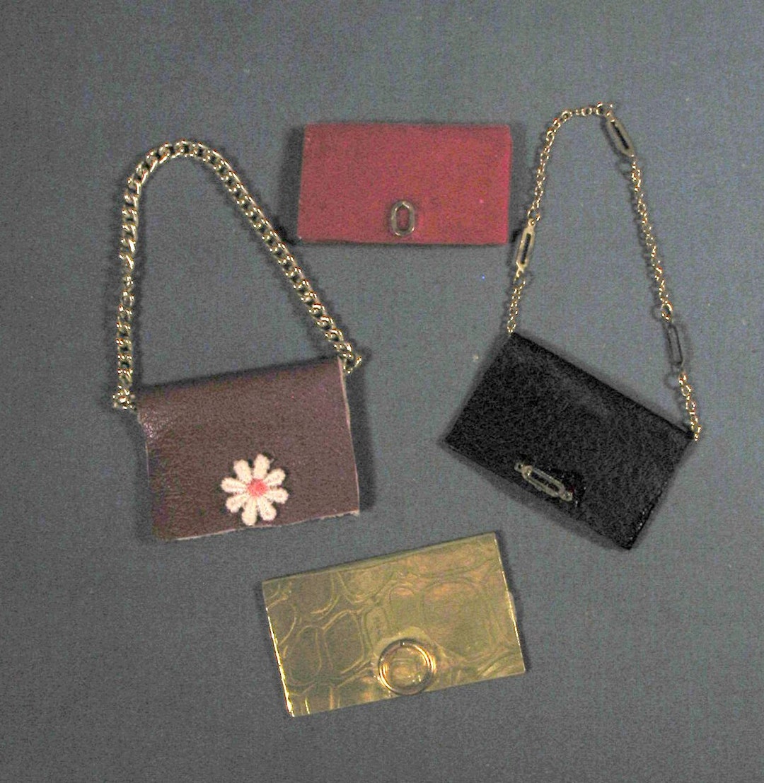 Four Fashion Doll Purses Set No. 4 - Etsy
