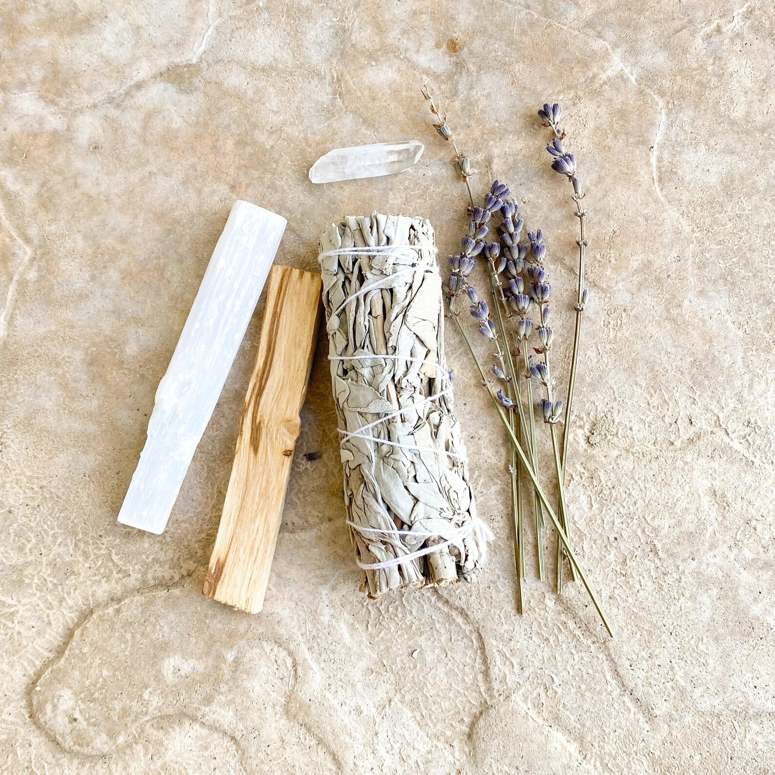 Hand Wrapped Sage & Palo Santo Bundles ~ Worry Dolls, Candles, Crystals ...