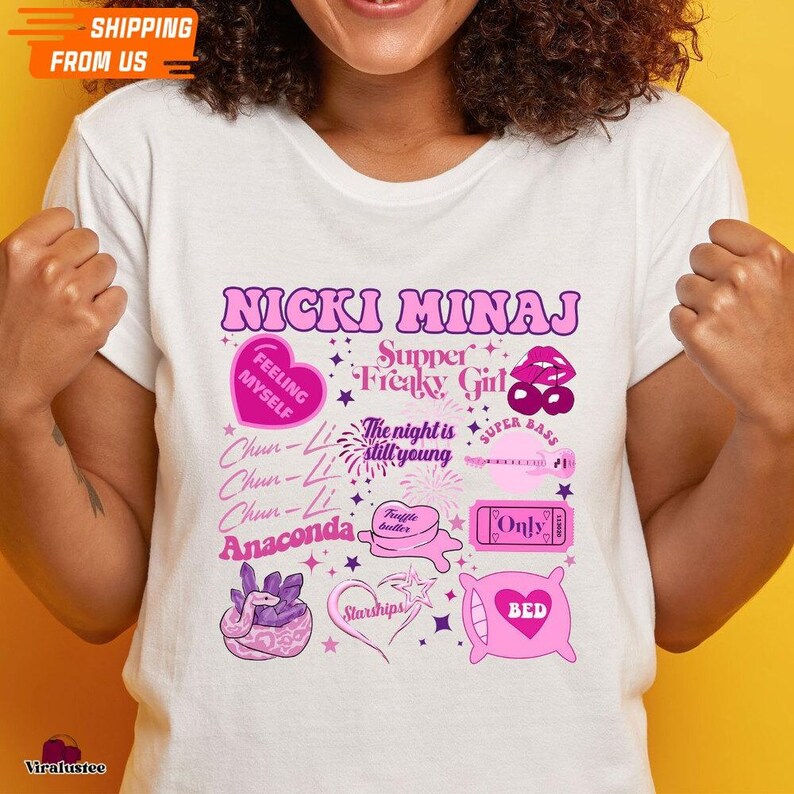 Nicki Minaj Pink Friday 2 Shirt, Gag City Girl T-shirt, Lewinsky ...