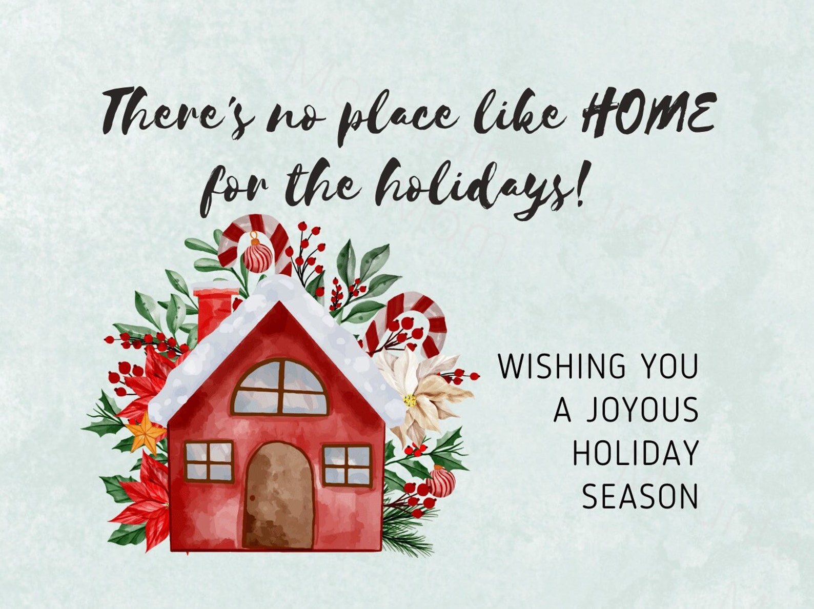 Christmas Real Estate Realtor Marketing Pop by Tag Holiday - Etsy