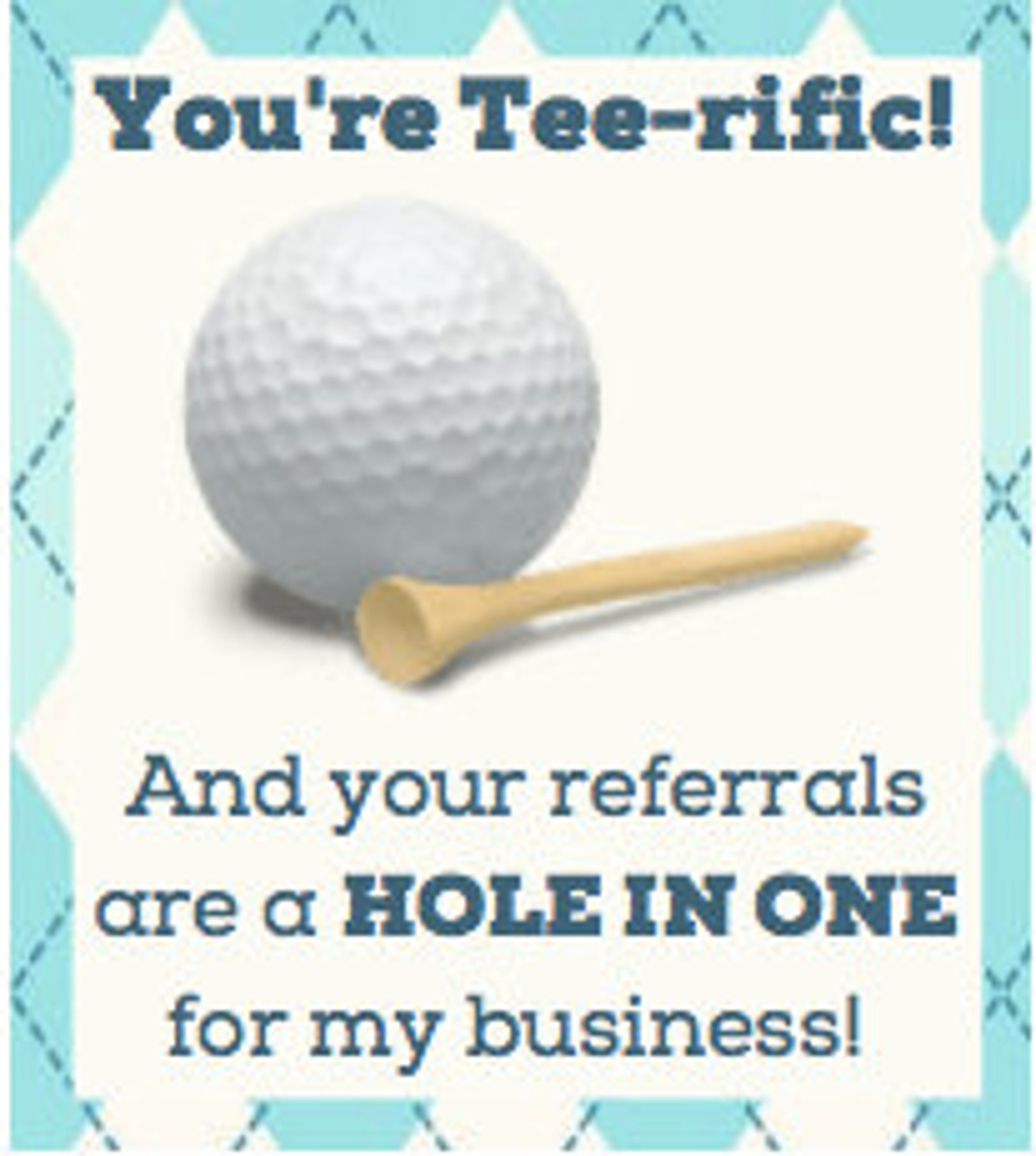 Golf Pop by Tags, Real Estate Pop By, Printable Tag, Real Estate ...