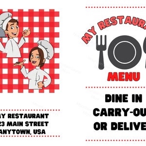Dramatic Play Restaurant, Pretend Restaurant, Dramatic Play Menu ...