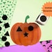 Jack-o-lantern Game, Pumpkin Game, Educational Activity, Printable Game ...